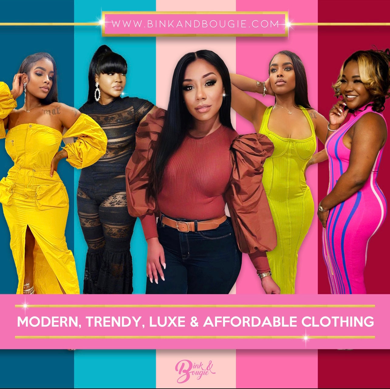 Bink & Bougie Boutique, Trendy, Luxe Fashion for Bougie Modern Women